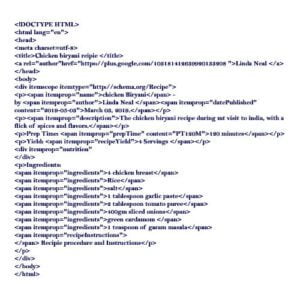 How To Implement A Microdata Schema On Your Webpage